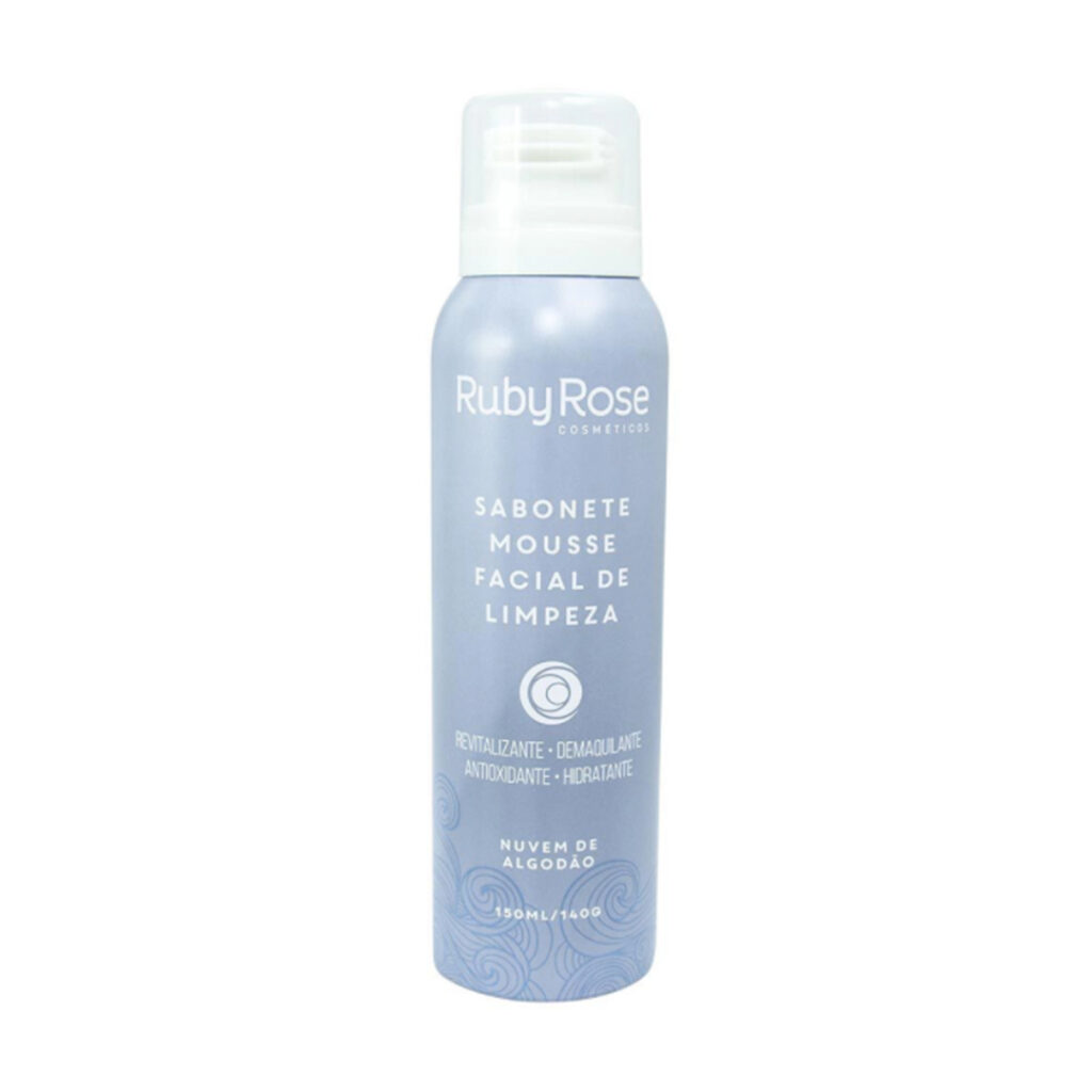 Mousse Facial De Limpeza Nuvem De Algodão Ruby Rose – La Bonequita